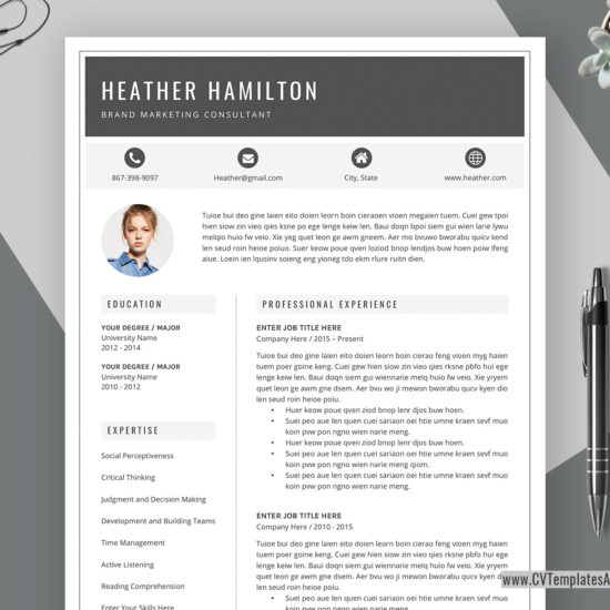 Australian Resume Templates – CVTemplatesAU.com