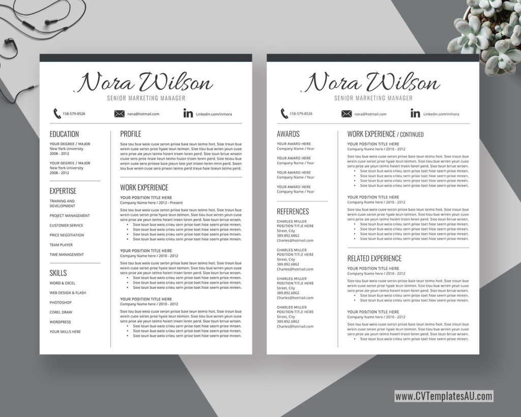 These High Quality CV Templates can Help International Students Find ...