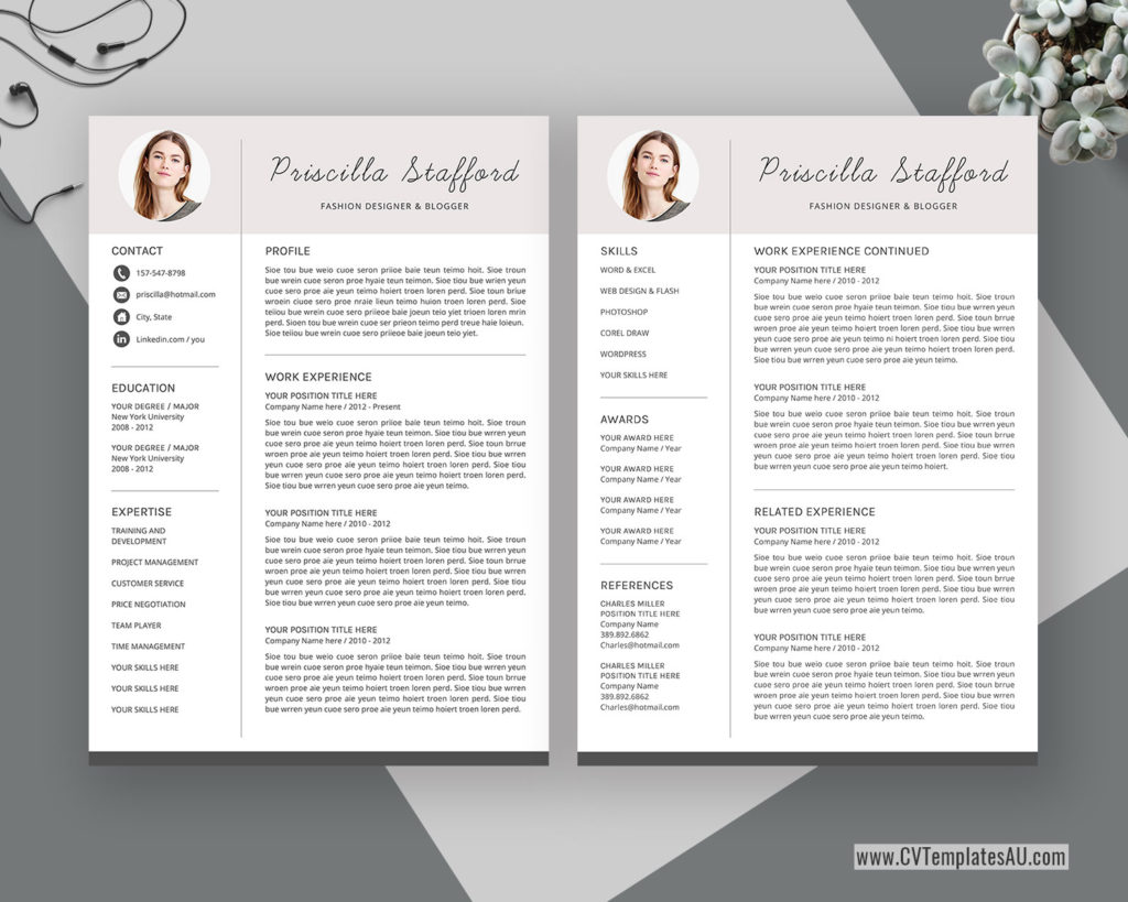 These High Quality CV Templates can Help International Students Find ...