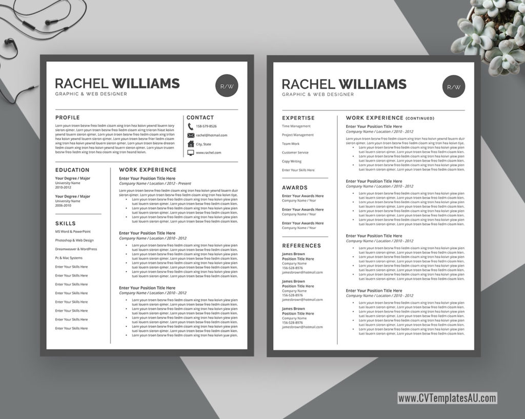 These High Quality CV Templates can Help International Students Find ...