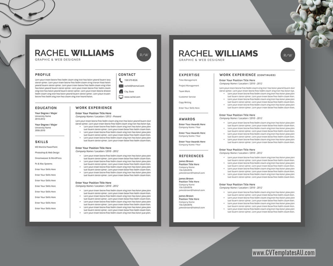 These High Quality CV Templates can Help International Students Find ...