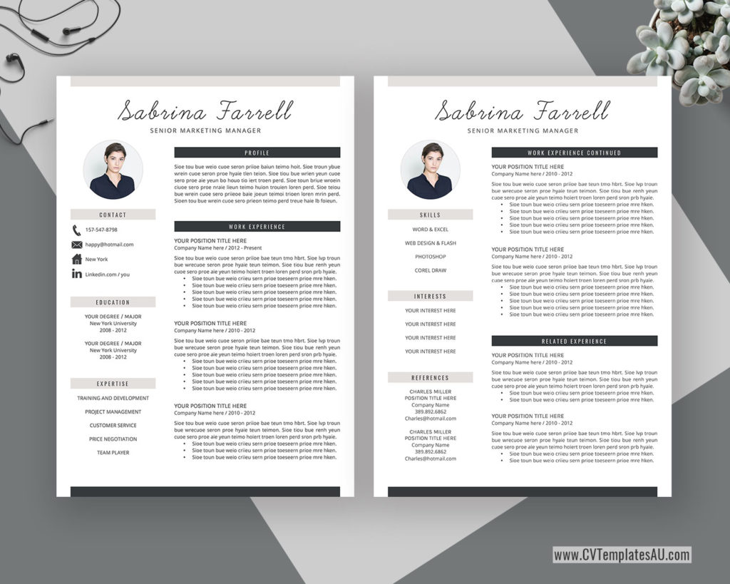 These High Quality CV Templates can Help International Students Find ...