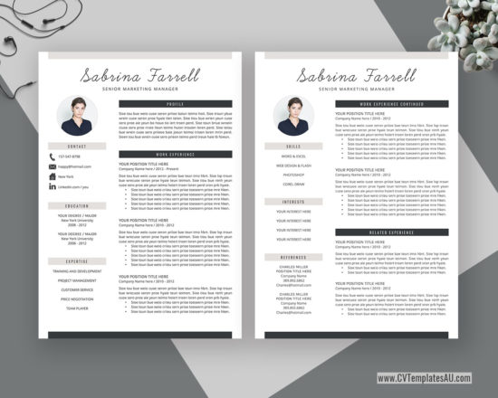 These High Quality CV Templates can Help International Students Find ...
