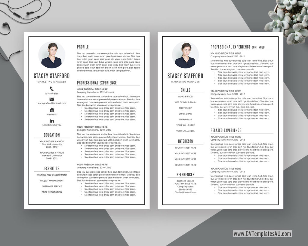 These High Quality CV Templates can Help International Students Find ...