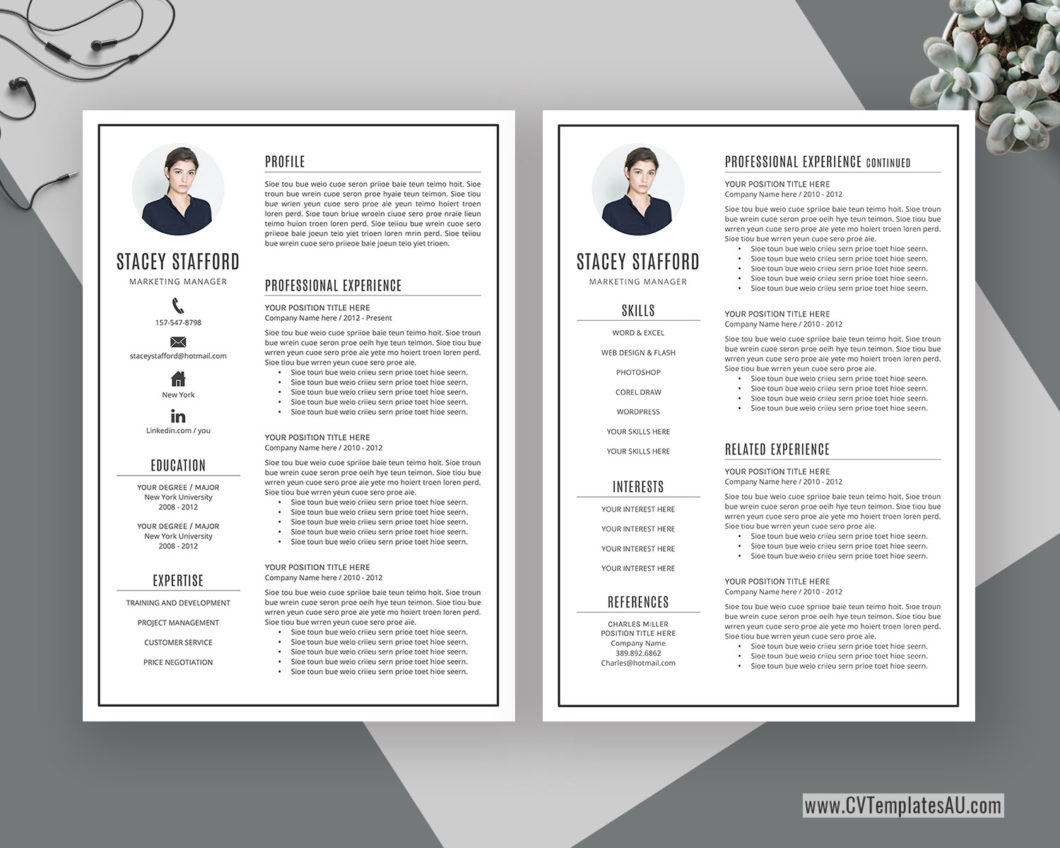 These High Quality CV Templates can Help International Students Find ...