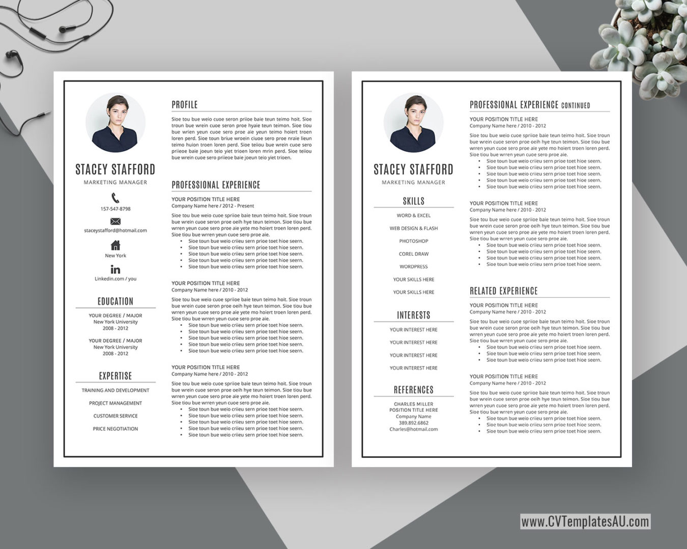 These High Quality CV Templates can Help International Students Find ...