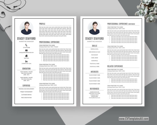 These High Quality CV Templates can Help International Students Find ...