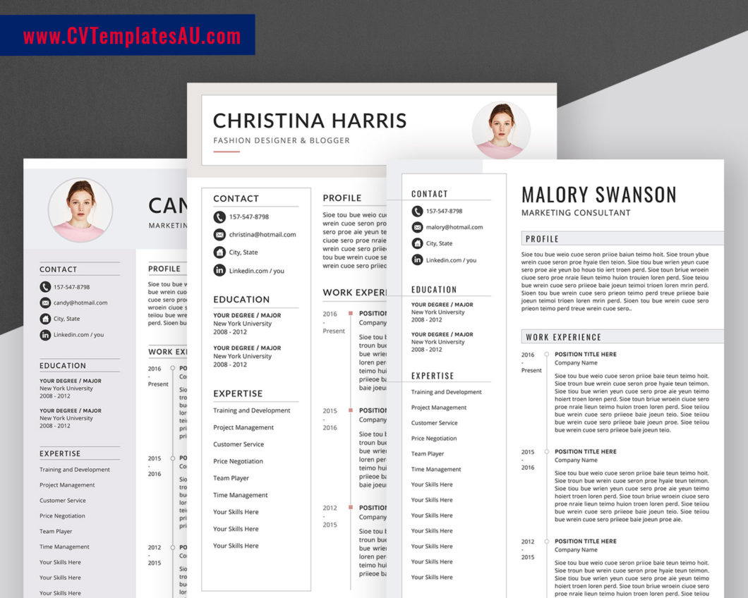Australian CV Bundle – CVTemplatesAU.com