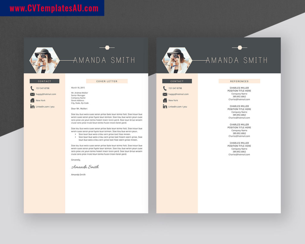 Editable CV Templates Bundle, Professional and Modern Resume Templates ...